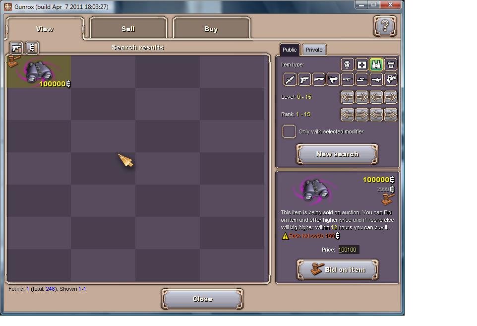 BUG in Friend List + Trade room - gunrox.com